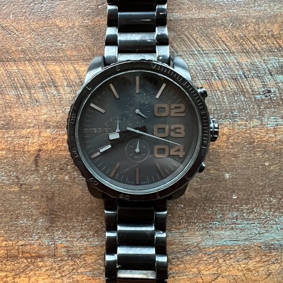 Accessories | Diesel Large Face Mens Watch | Poshmark